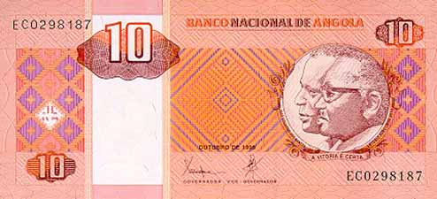 Banknotes of the World - ANGOLA